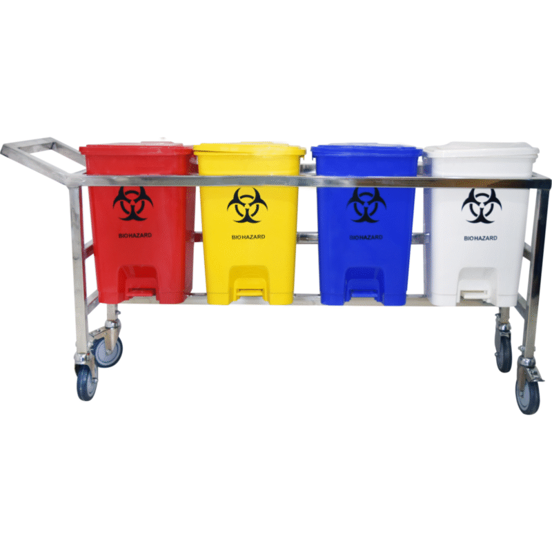 Bio Medical Waste Trolley (AI-2047) - Ankitech