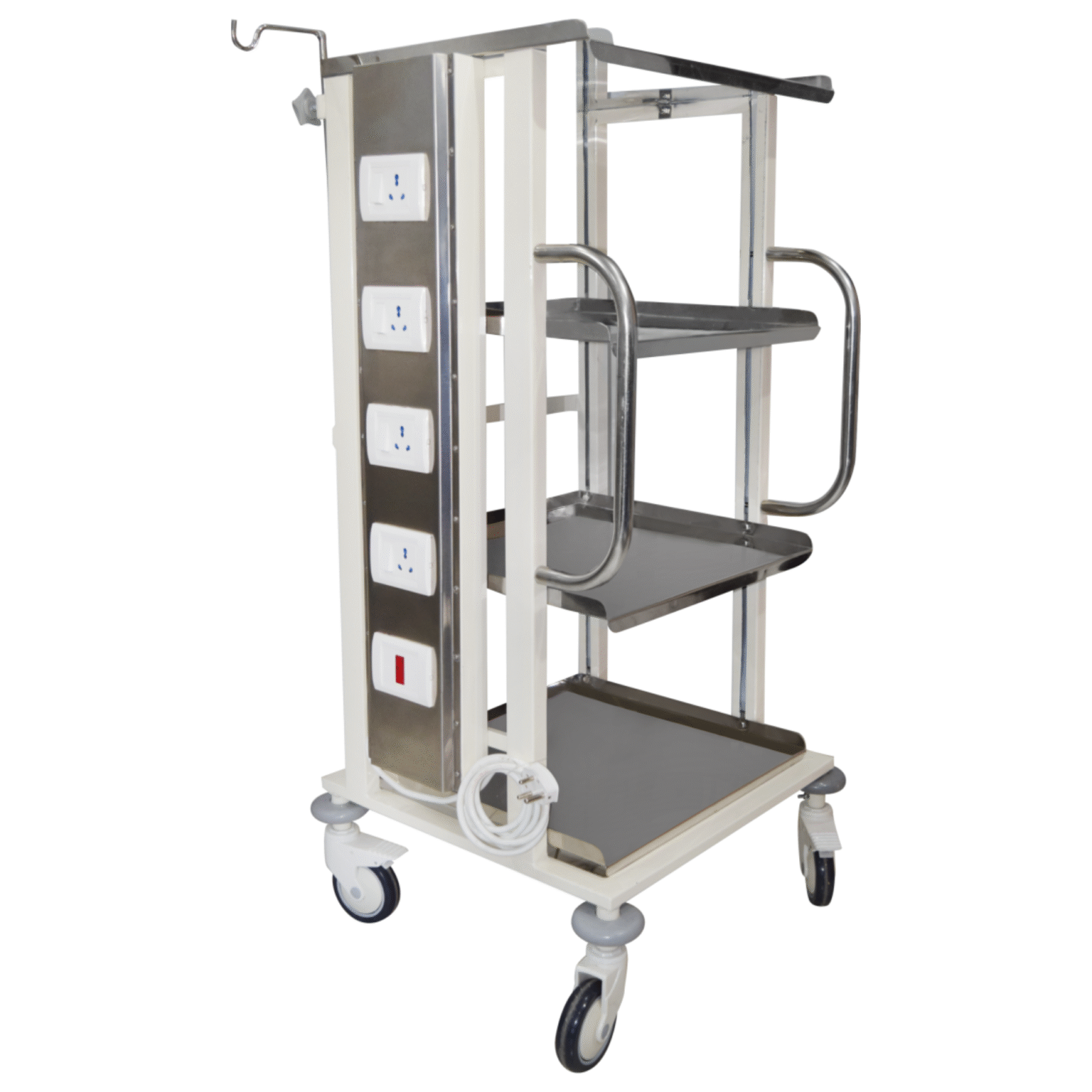 Monitor Trolley S.S. (AI-2053A) - Ankitech
